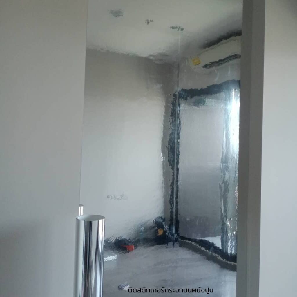สติ๊กเกอร์เงินเงา Mirror Sheet Sticker รุ่น IPT-5000 กว้าง100ซม ...